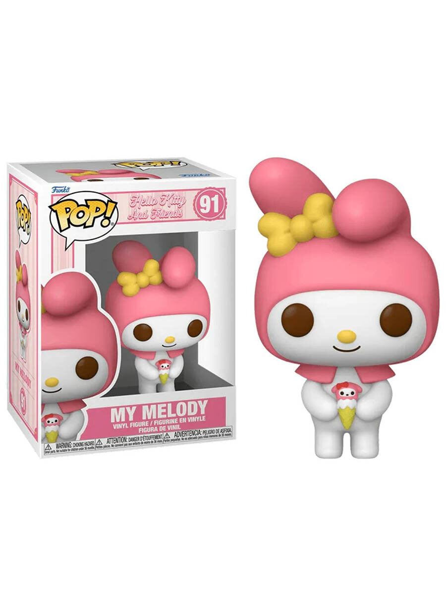 Фигурка Funko POP! Девочка-кролик с десертом в руках (My Melody) #91