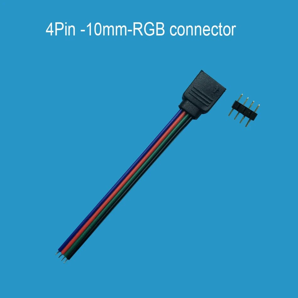 4Pin 10mm RGB разъем для светодиодной ленты