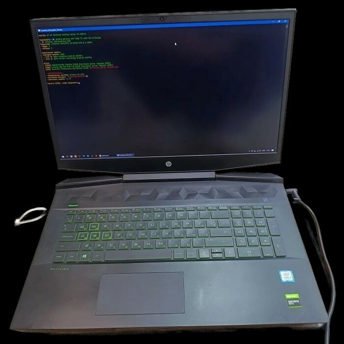 Ноутбук HP Pavilion Gaming Laptop 17-cd0xxx