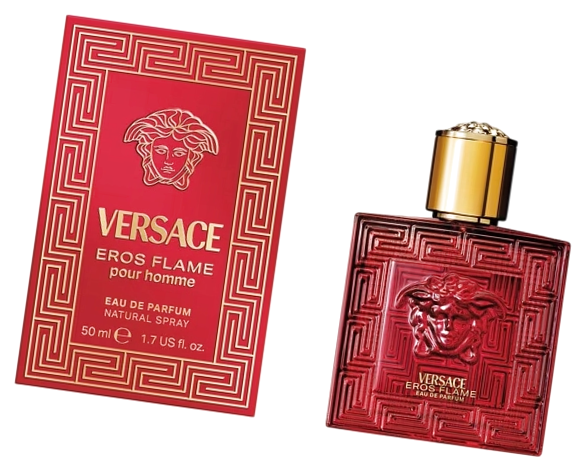Мужские духи Versace Eros Flame 50 мл Eau De Parfum / Версаче Эрос Флейм
