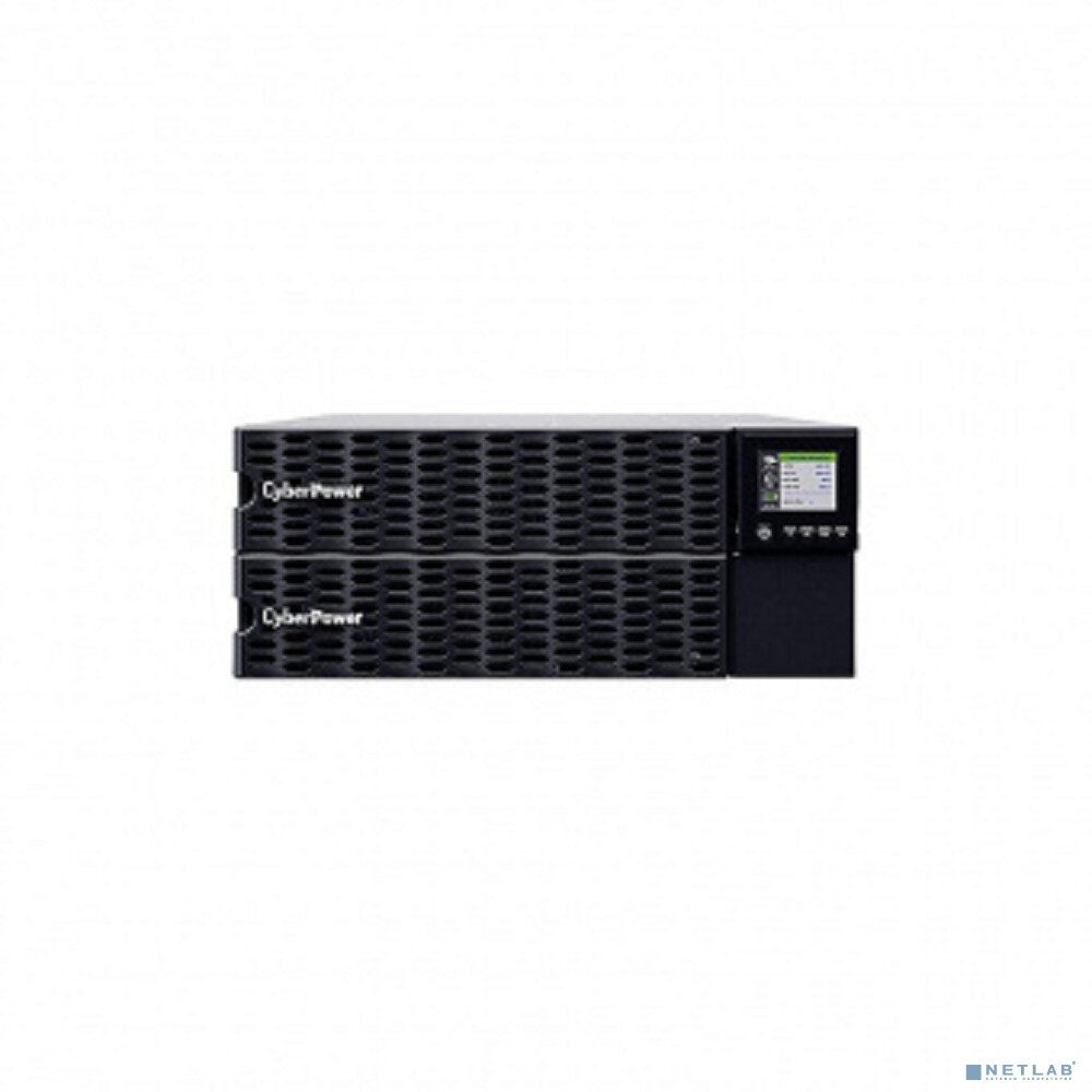 ИБП CyberPower OL8KERTHD 3U {Online, 8000VA/8000W USB/RS-232/Dry/EPO/SNMPslot/BM/ENV/RJ11/45/ВБМ (6 С13, 4 C19, клеммная колодка, 6Ач х16}