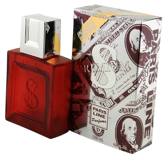 Мужская туалетная вода Dollar Premium от Paris Line Parfums 100 мл - Доллар Премиум
