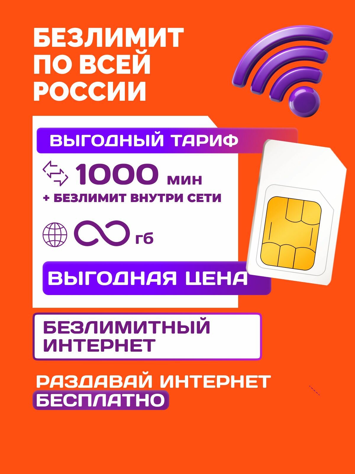 Сим карта ДНР, ЛНР, Крым, Севастополь, вся РФ безлимитный интернет для любых устройств. Работает по всей России. Раздача бесплатно