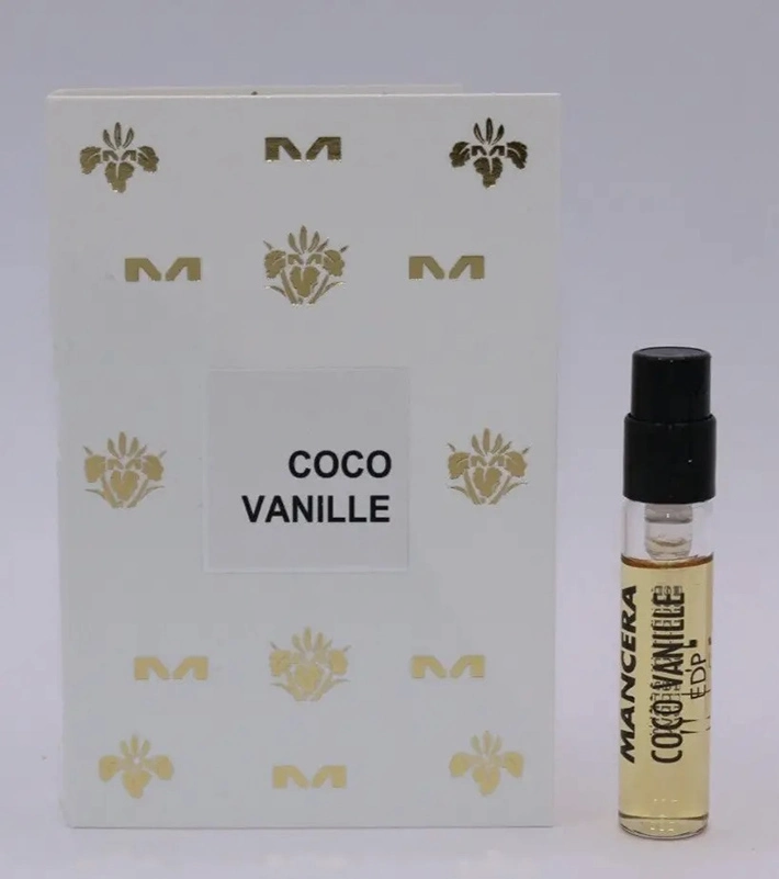 Парфюмерная вода Mancera Coco Vanille миниатюра 2 мл женская - Мансера Коко Ванилла духи с ванилью