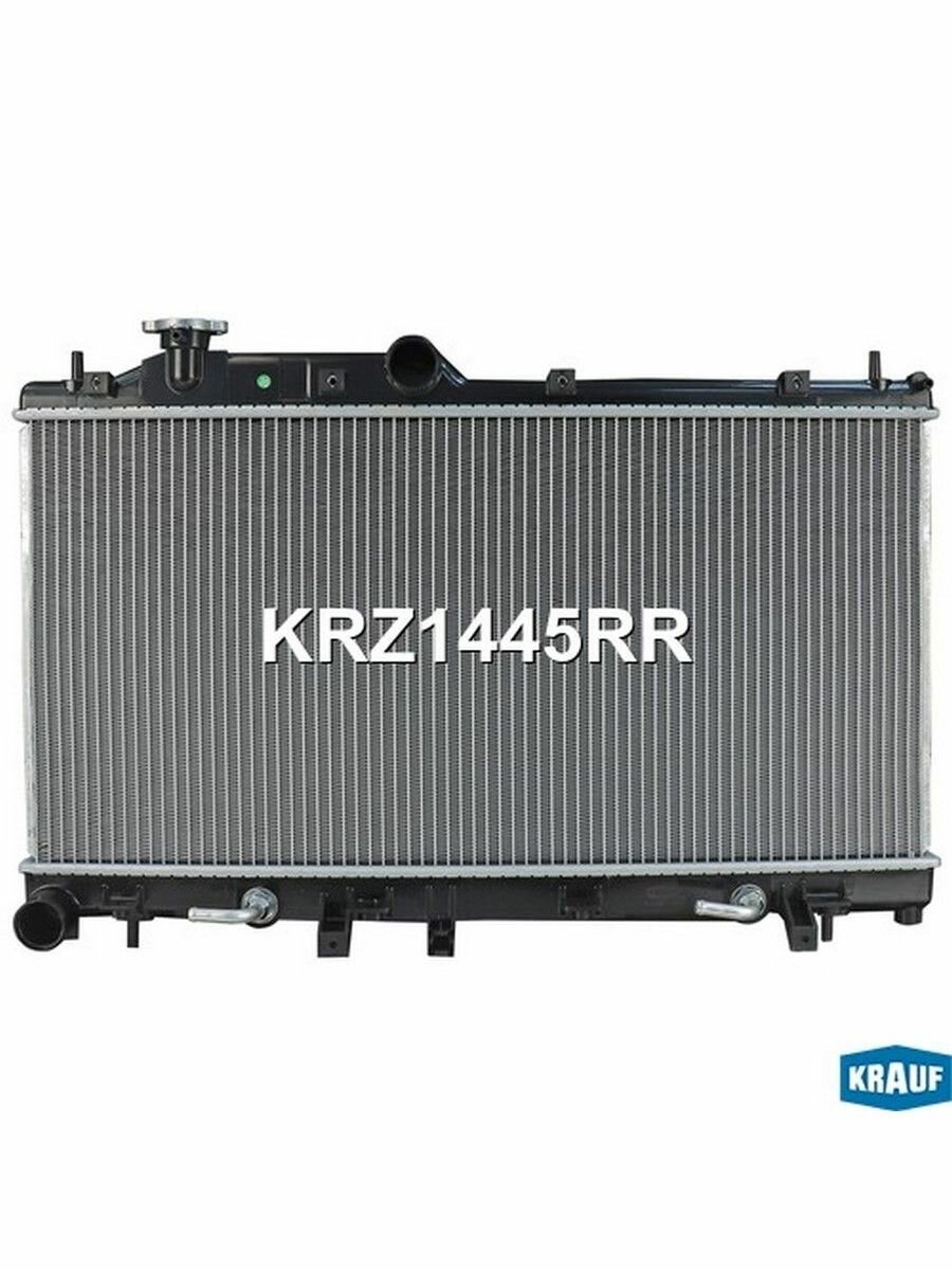 Радиатор системы охлаждения Krauf KRZ1445RR для а/м SUBARU Impreza, Forester / Субару Форестер, Импреза
