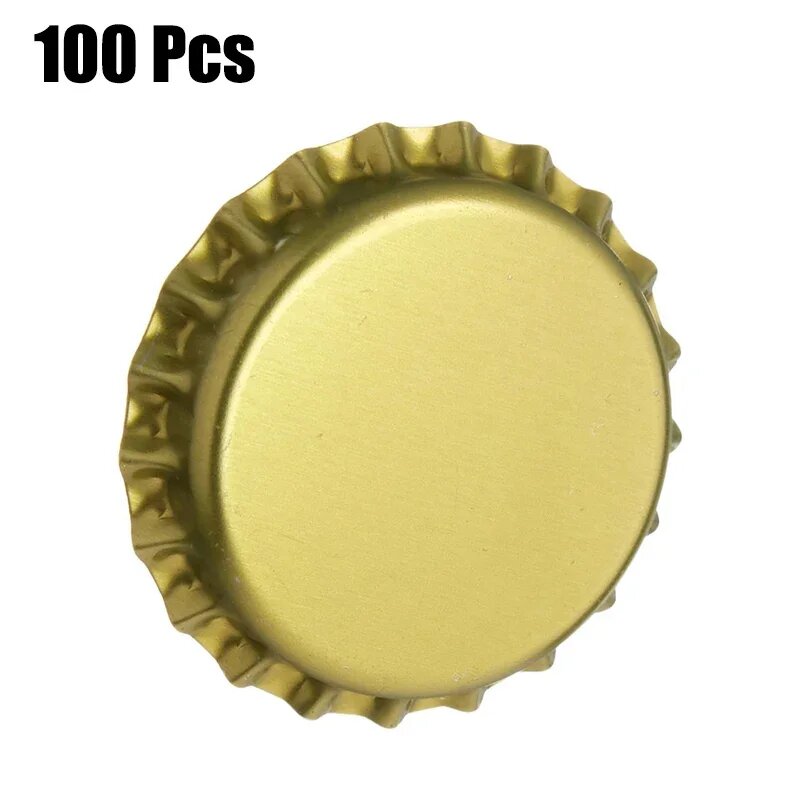 Крышки для пивных бутылок Upors, 100 шт. Gold