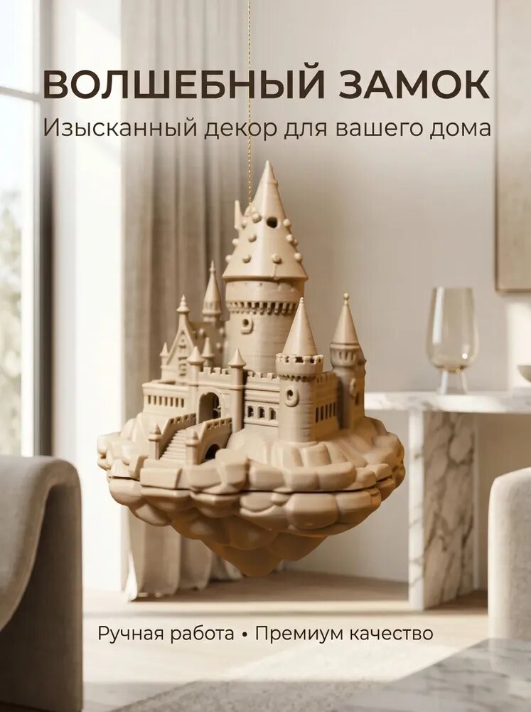 Ёлочная игрушка Замок Хогвартс
