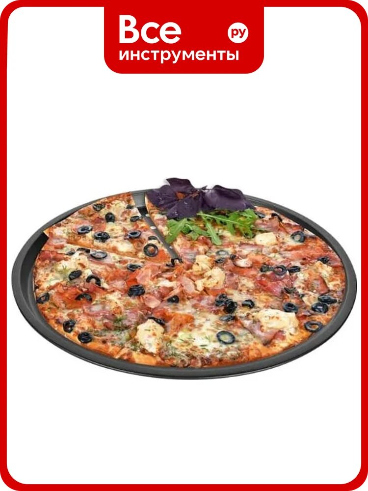 Форма для пиццы Mallony PIZZA P-01 диаметр 32.5 см 8571