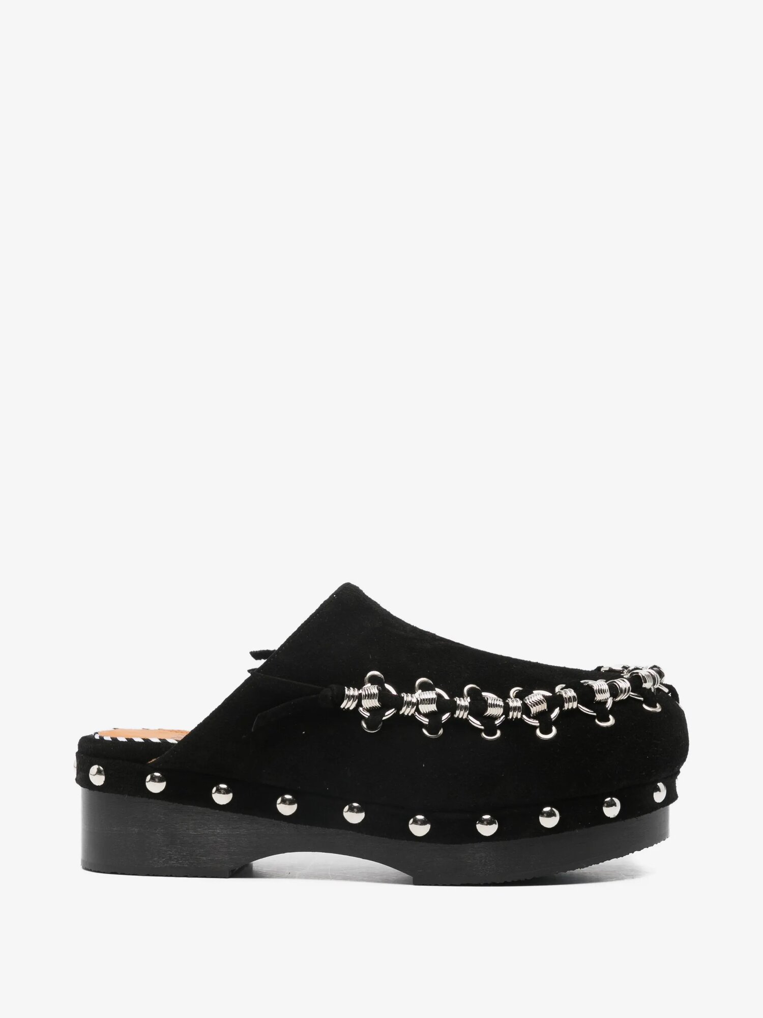 Мюли Chain-detail studded mules