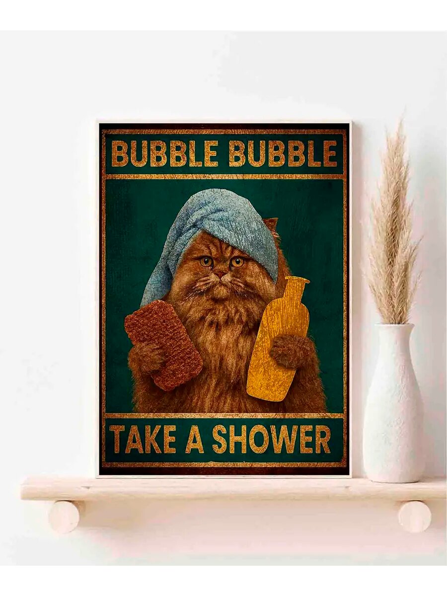 Британская длинношерстная кошка, Bubble Bubble Take a Shower