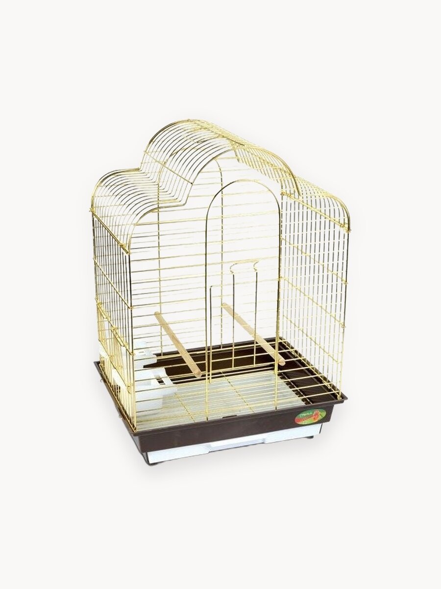 Triol 6113G Клетка для птиц, золото 46,5 х 36 х 65 см.