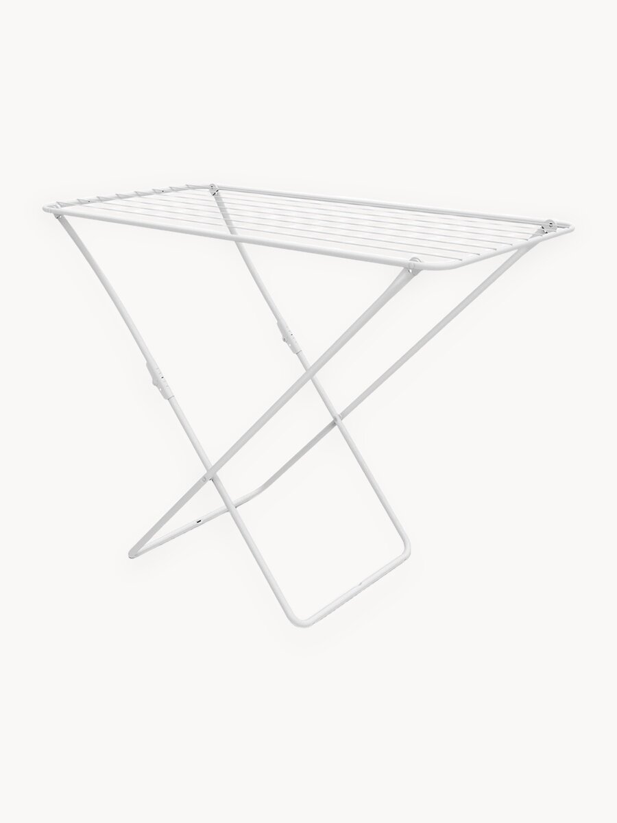 Сушилка для белья напольная НИКА СБ3б, белый, сушильное полотно - 10 м, нагрузка - до 10 кг