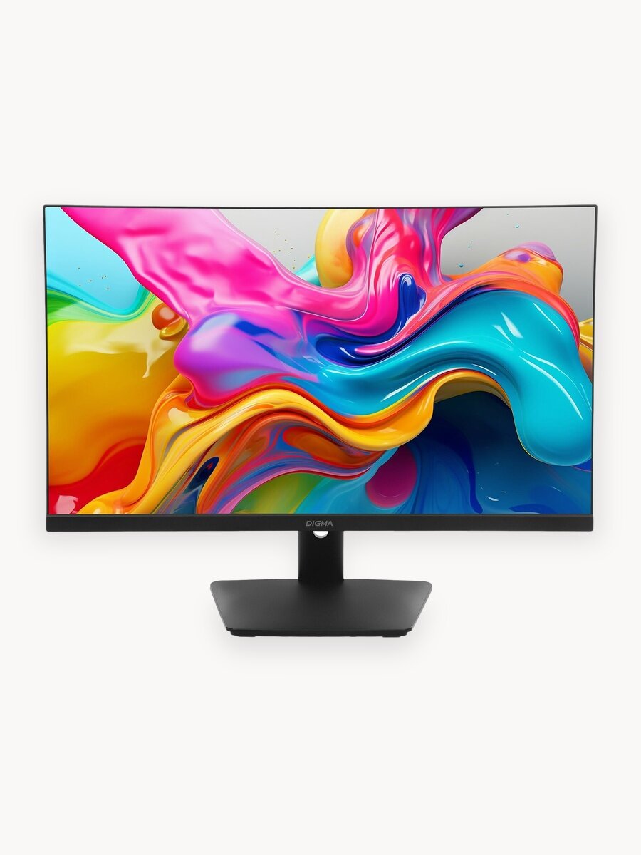 23.8" Монитор Digma Progress 24P201F, 1920x1080, IPS, 75Гц, 1хHDMI, черный dm24sb10