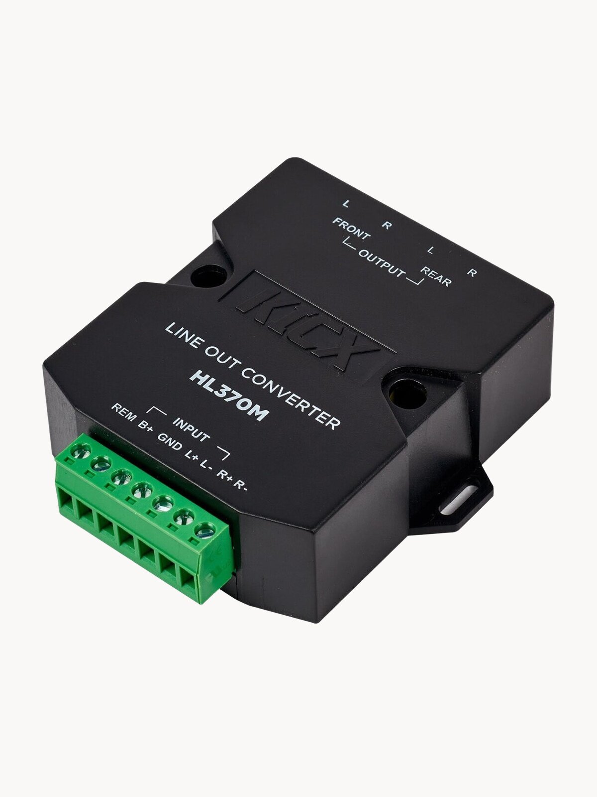 Преобразователь 4-х канальный конвертор сигнала высокого уровня в сигнал низкого уровня RCA.