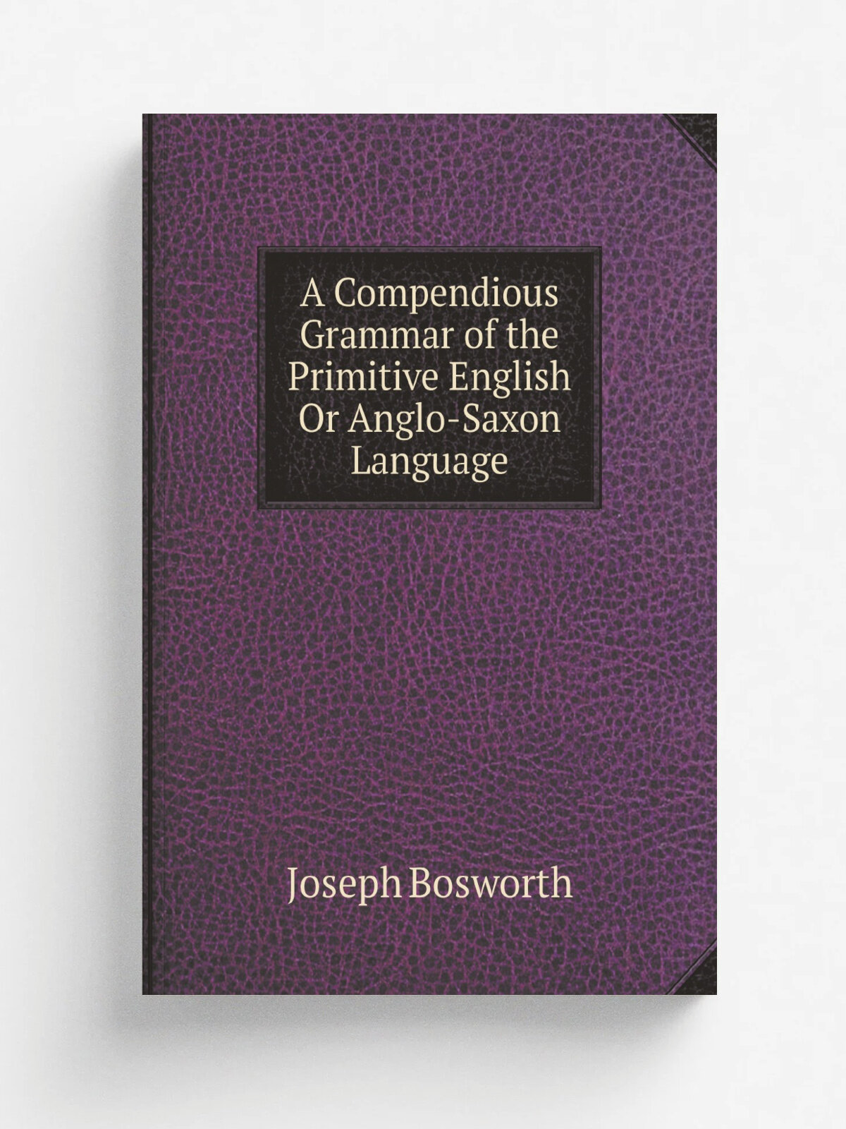 A Compendious Grammar of the Primitive English Or Anglo-Saxon Language