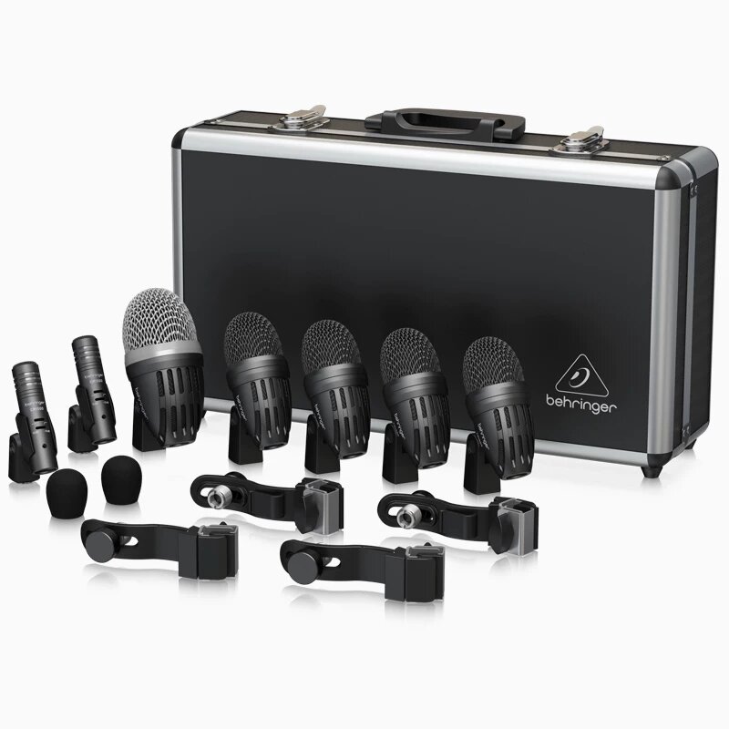 BEHRINGER BC1500 профессиональный набор микрофонов для барабанов 7-шт. для студийной записи и живых выступлений
