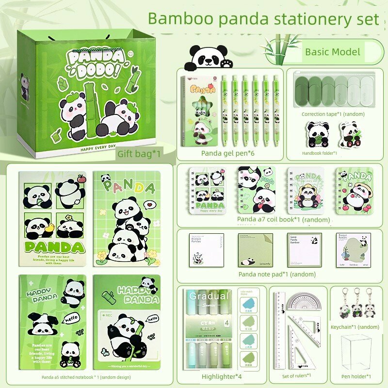 Подарочный набор-сюрприз Panda 61: фигурка для мальчика и девочки, игрушка для начальной школы, подарок на День защиты