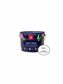 Краска интерьерная Tikkurila Trend для обоев (база С), 0.9 л