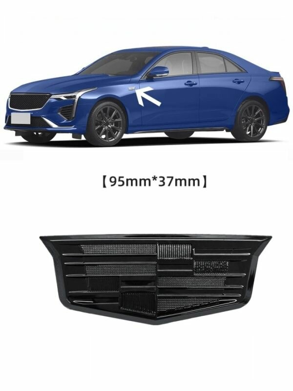 Cadillac ABS наклейки-эмблемы на крылья и багажник, декоративные стикеры для ATS BLS CT4 CT5 CTS SLS SRX XT6 XTS Escalade Deville DTS, автотюнинг