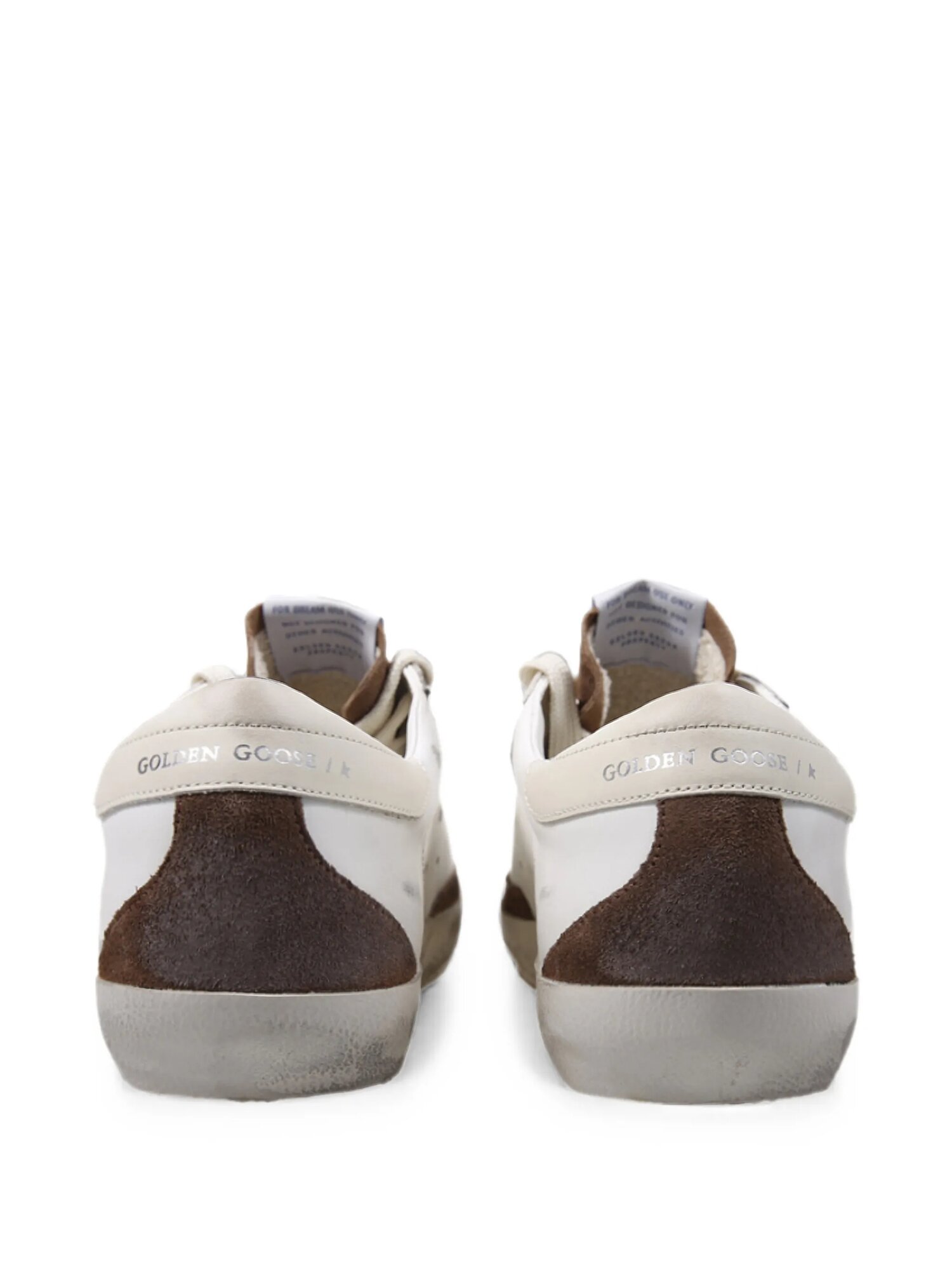 Кроссовки Golden Goose Super-Star, размер 39, бежевый/белый — фото 1