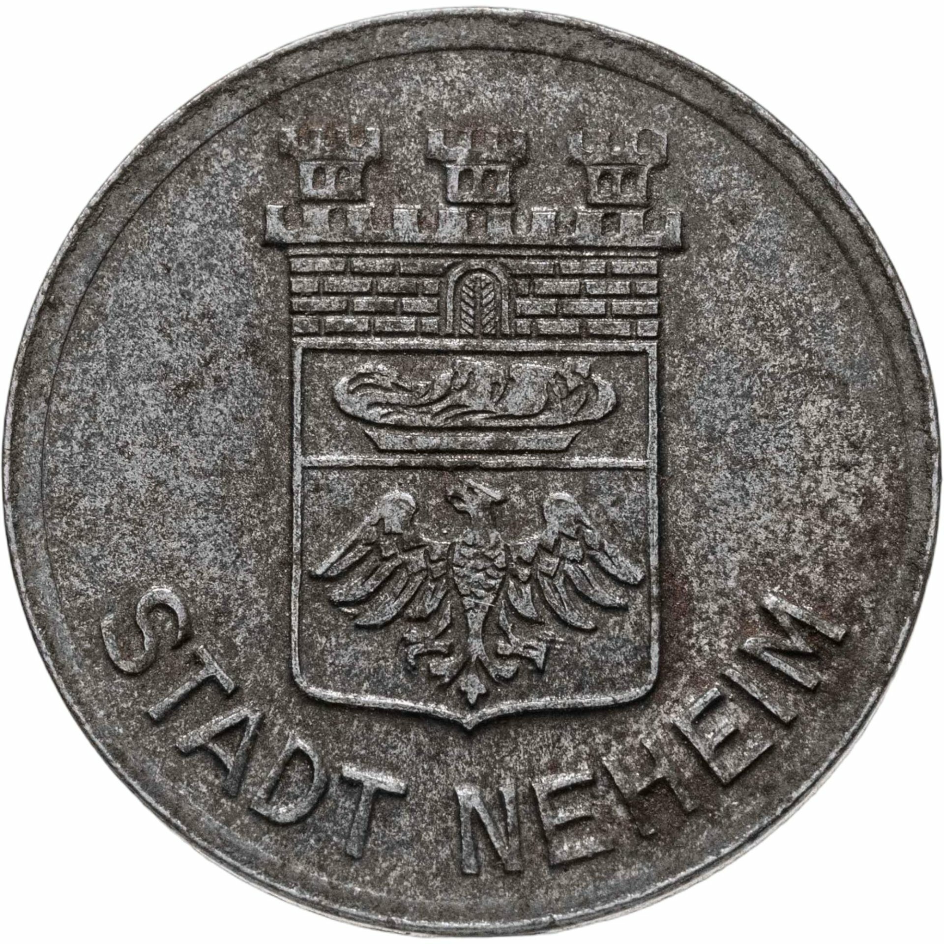 Германия "Нихайм" 10 пфеннигов 1918 нотгельд, в сохранности XF