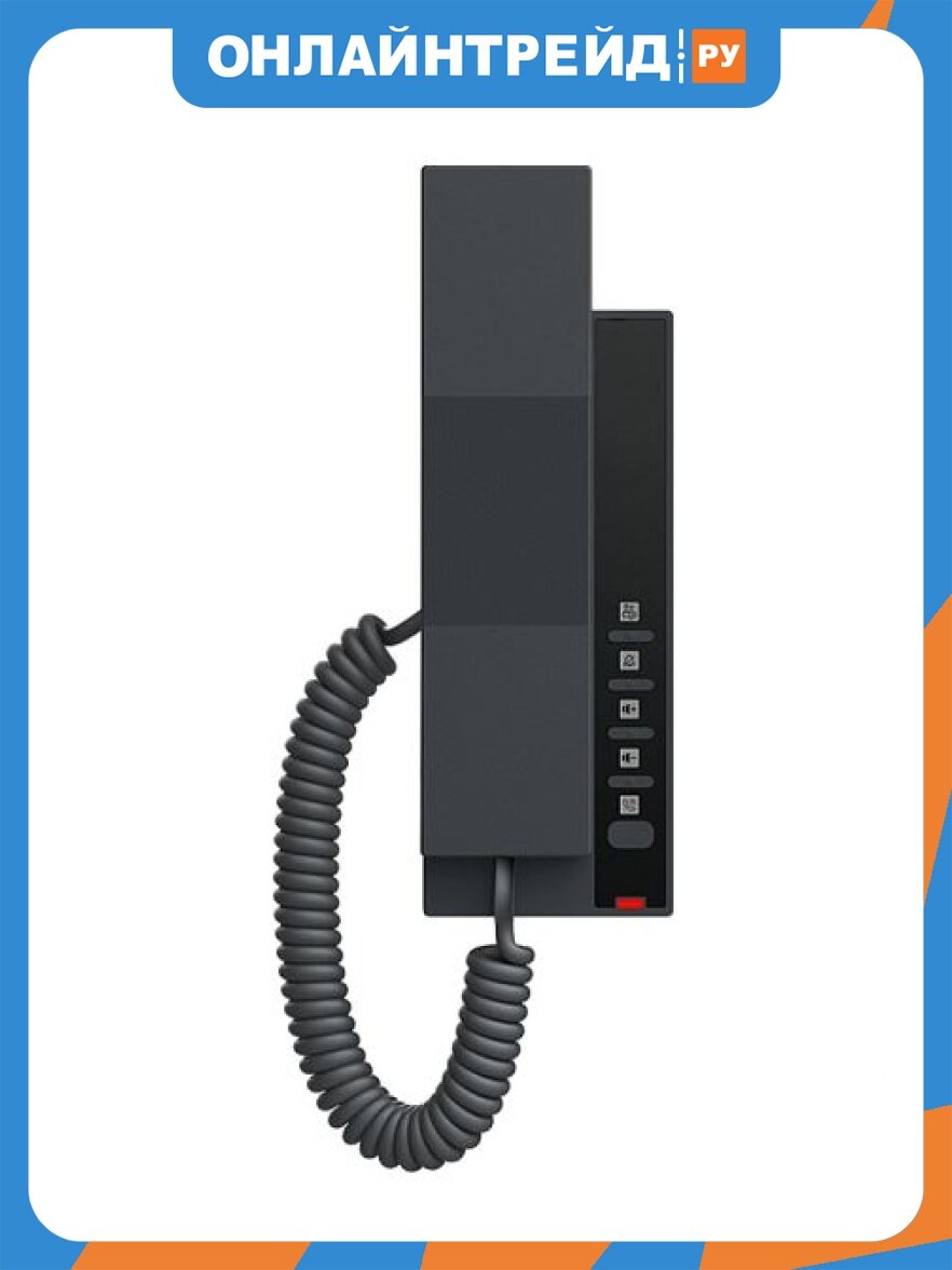 Отельный SIP-Телефон Fanvil H601W, 2 SIP-акк, БП в комп, 1x100 Mbps, Wi-Fi 6, 2 прог. клав.