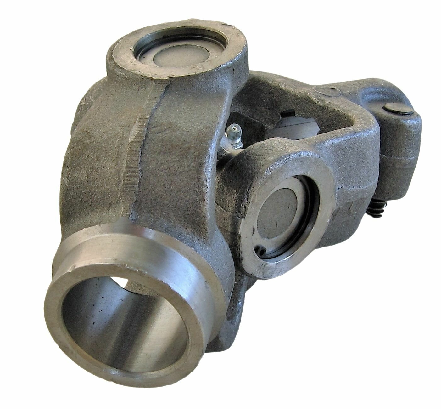 Шарнир карданный КН-400, шлиц 1 3/8" z6 с фиксатором - круг под сварку d=55,1, для сельскохозяйственных машин