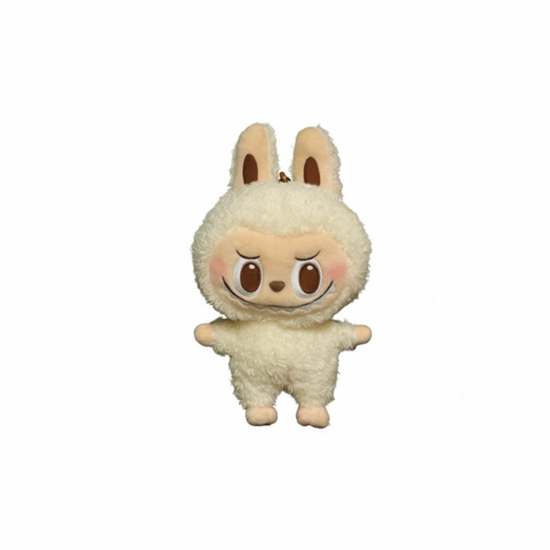 Плюшевая фигурка унисекс POP MART Labubu Beijing Wonderland, White Labubu Plush Charm (with Hooks)