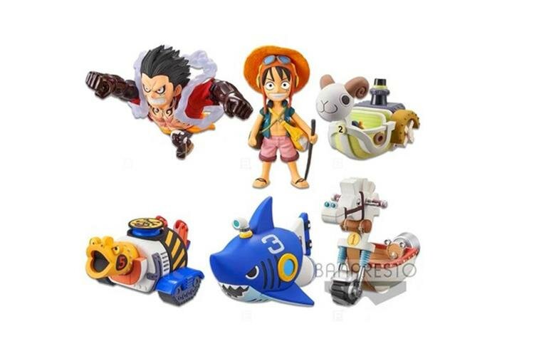 Фигурка унисекс BANPRESTO One Piece WCF Collection, Full Box 6 шт.