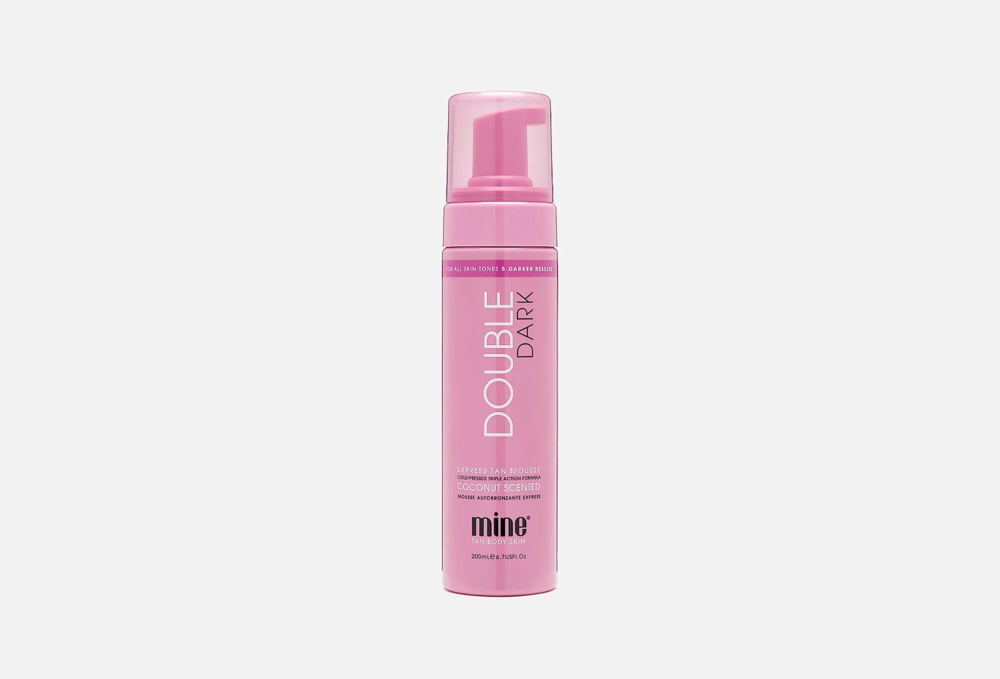 MineTan Double Dark Self Tan Mousse Мусс – автозагар для тела 200мл
