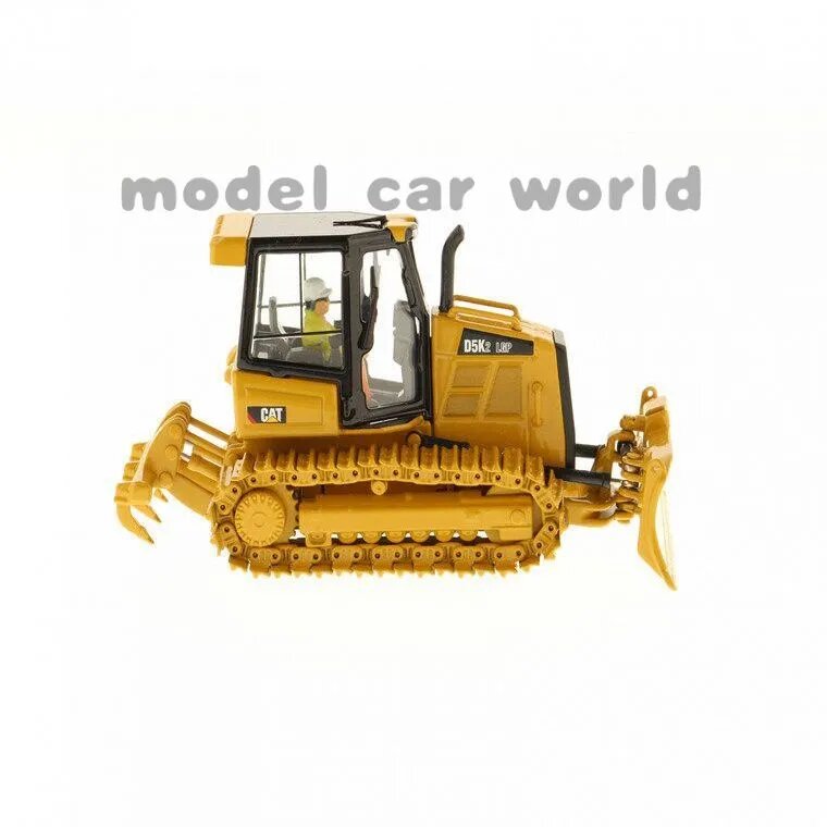 DM 1:50 CAT D5K2 Бульдозер Caterpillar на гусеничном ходу, модель инженерной техники из сплава, 85281C