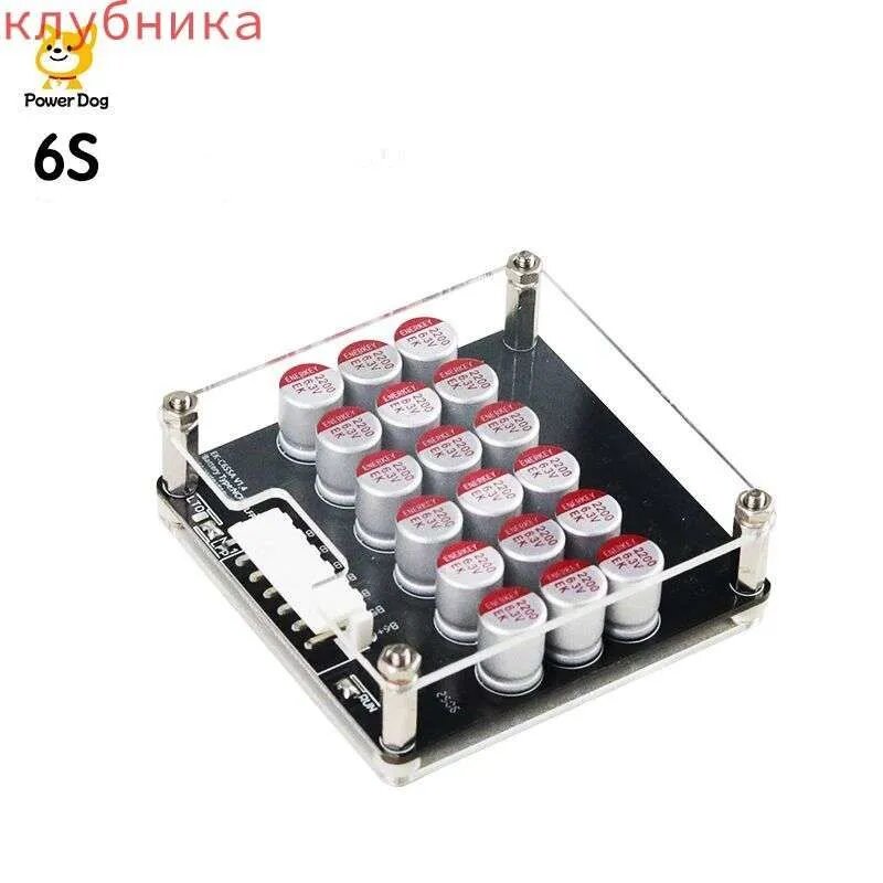 PowerDog активный балансир 6s Li-Ion / LiFePO4/LTO до 5,5а ток балансировки акриловая защита