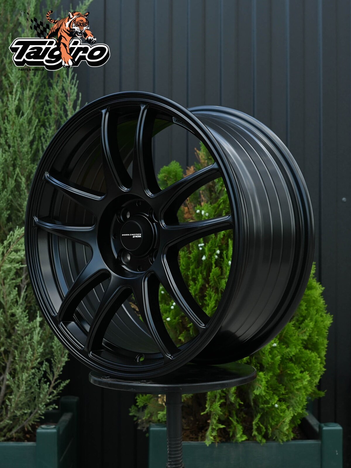 Taigiro Топ дизайн Колесный диск Литой 17x7 PCD4x100 ET40 D73.1 Черный