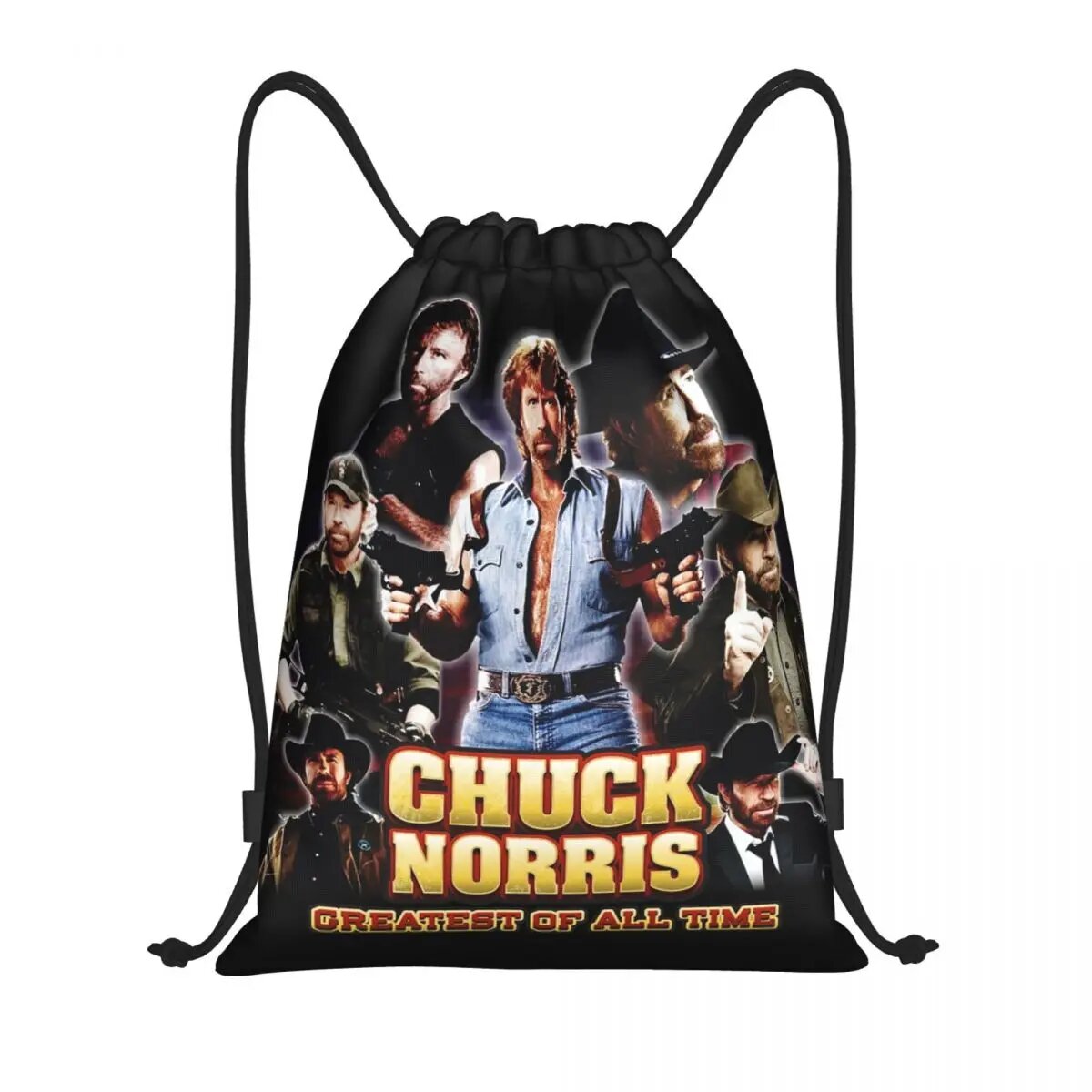 Рюкзаки Chuck Norris GOA, портативные сумки на шнурке, спортивные сумки с карманами, сумки для книг, сумки для путешествий и школы