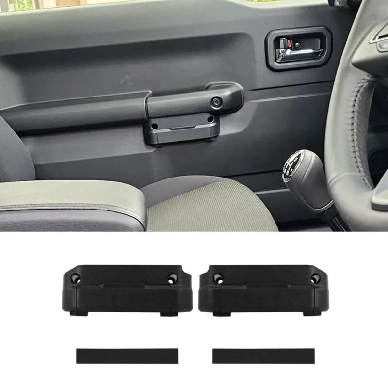 Карманы для хранения вещей в дверных ручках автомобиля Jimny JB64 JB74 2019-2024