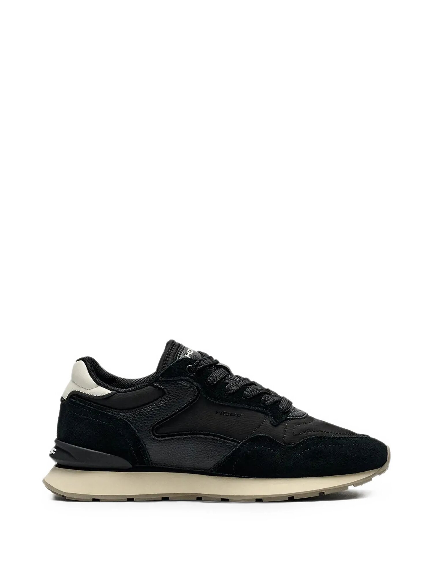 Кроссовки City panelled leather-trim sneakers