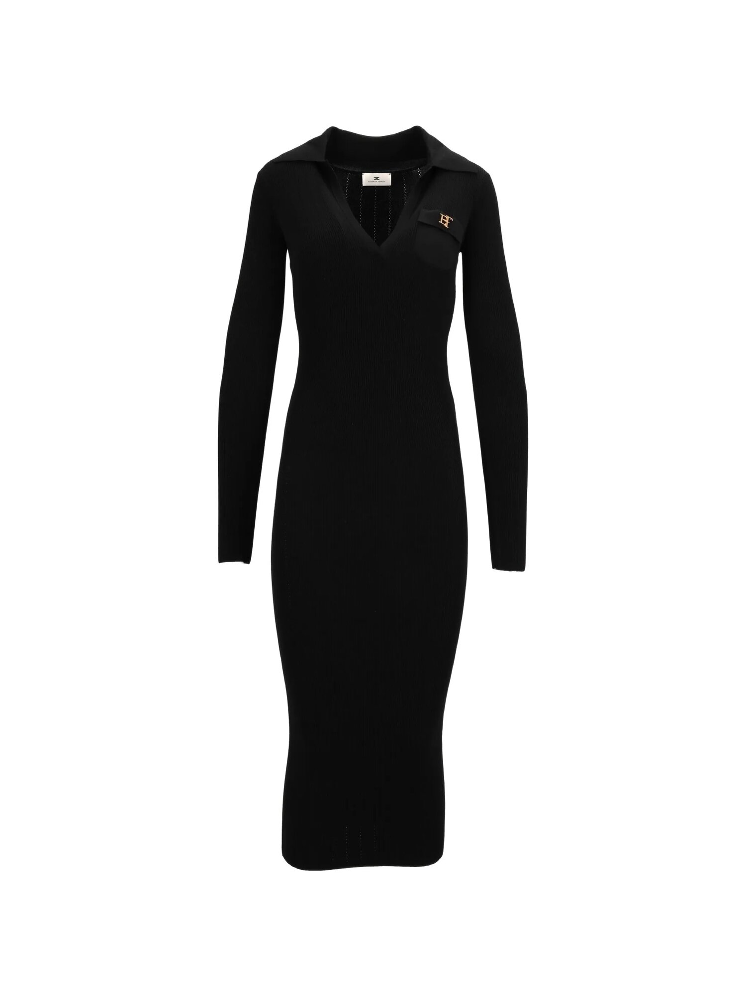 Платье Knit dress with openwork embroideries