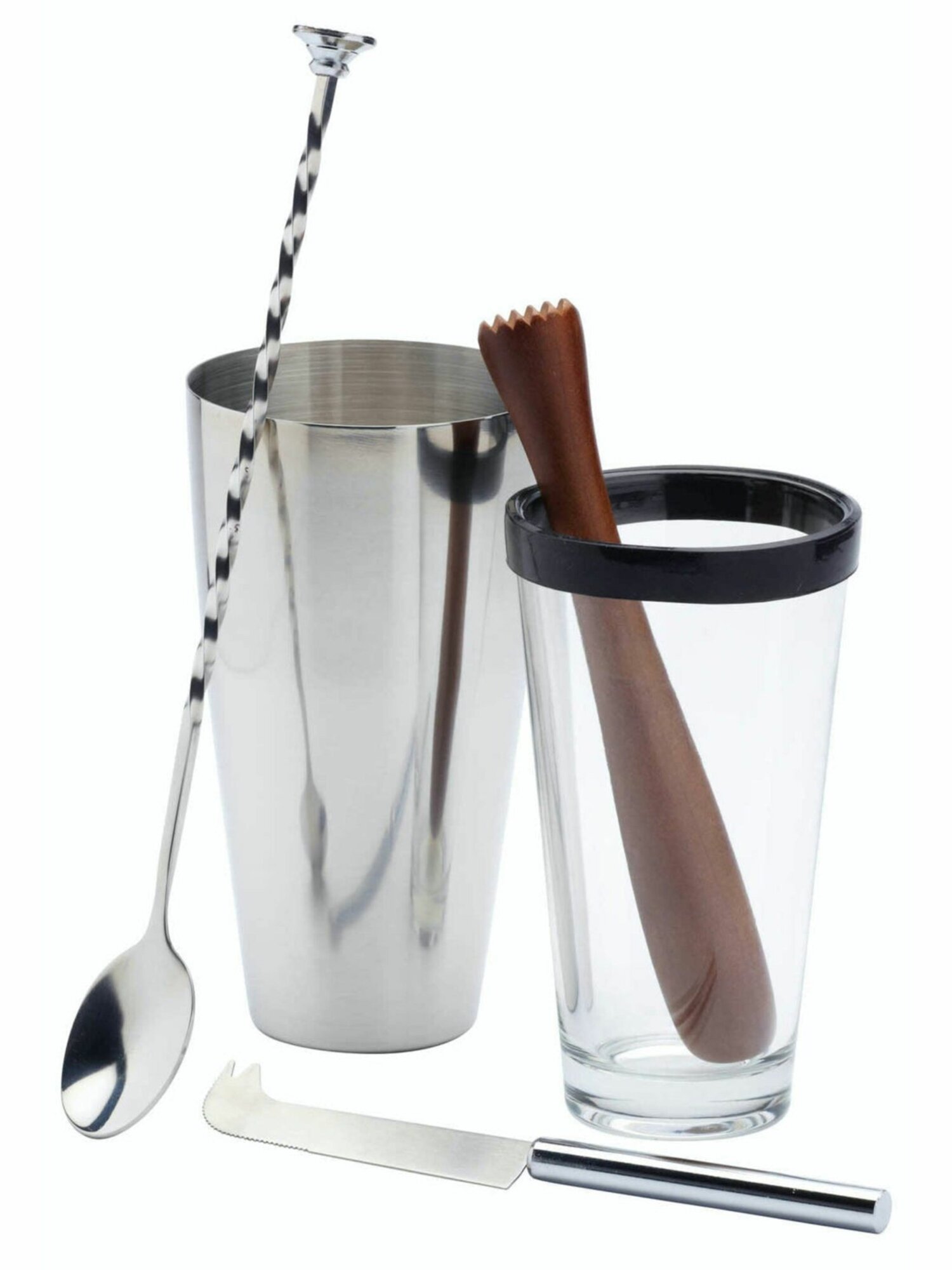 Kitchen Craft набор для приготовления коктейля "Мохито" 4 предмета в подарочной упаковке, серия BarCraft
