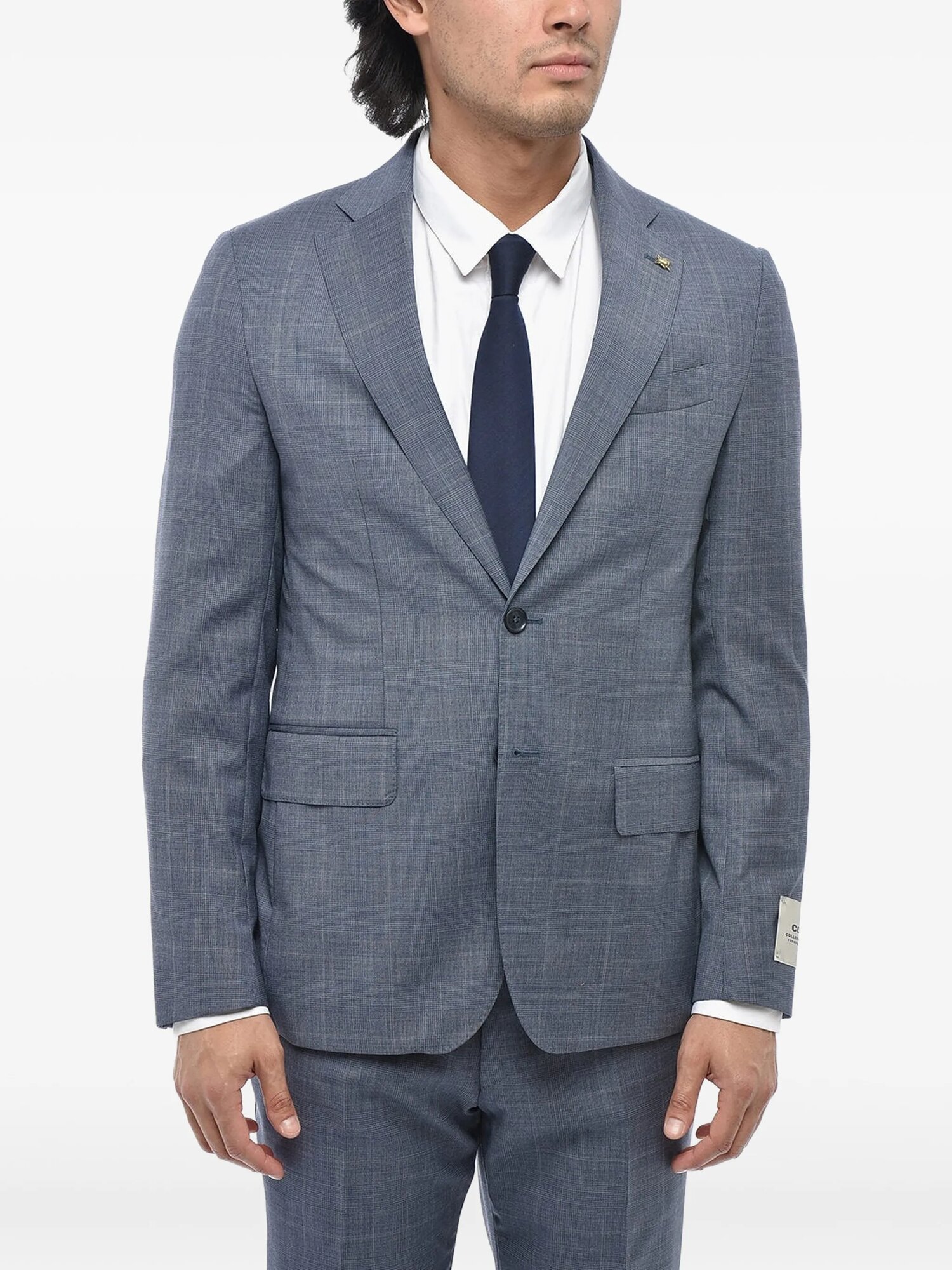 Комбинезон Corneliani District Check single-breasted suit, размер 50 — фото 1