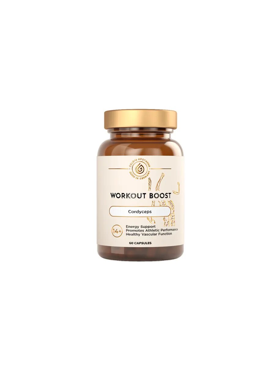 Gold'n Apotheka Workout Boost/Воркаут Буст капсулы массой 0,
