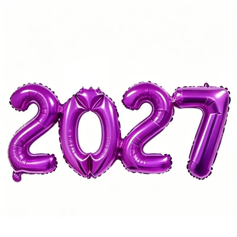 Шары цифры 2027, цвет A13