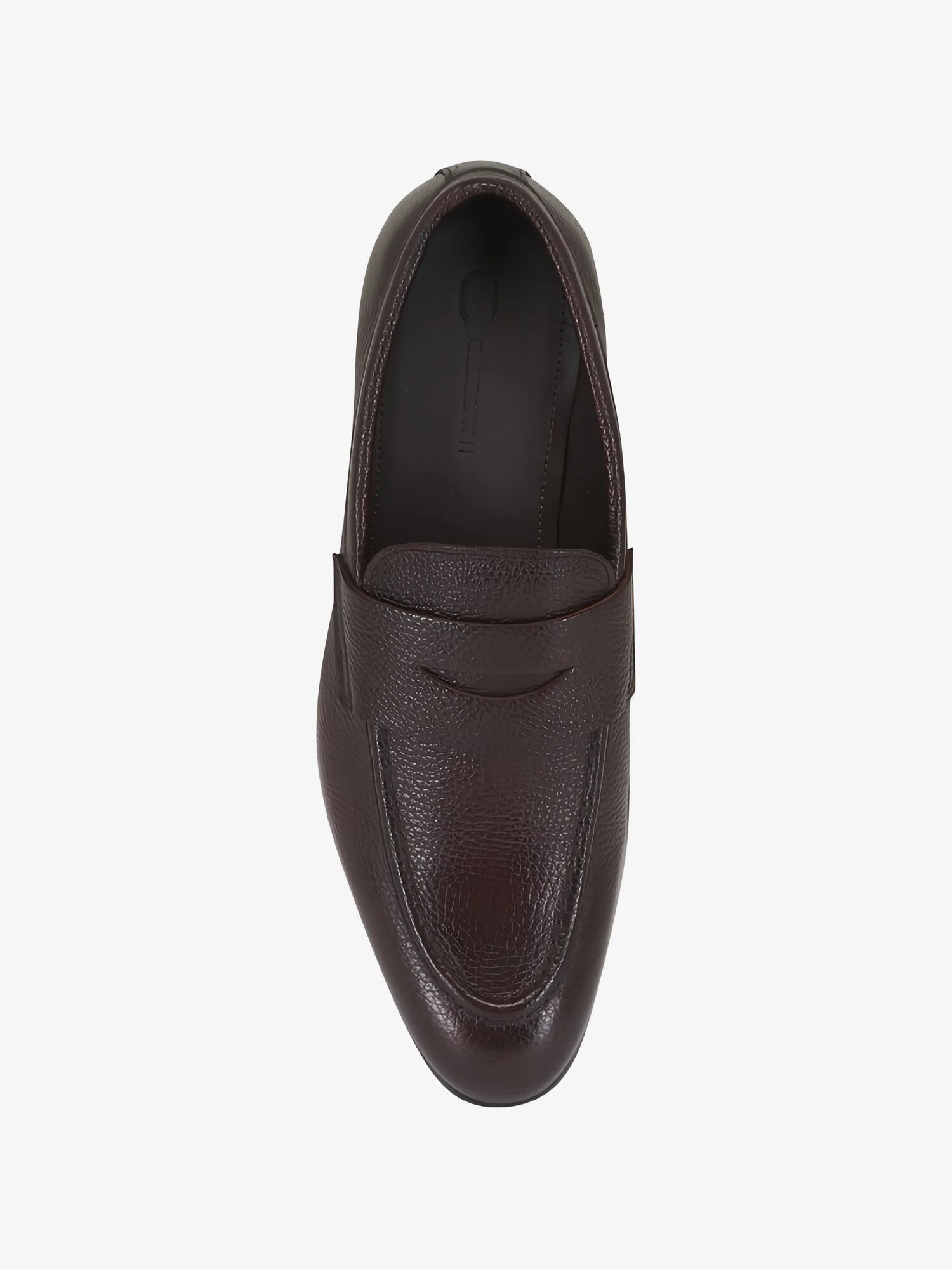 Лоферы G. BROWN Round-toe leather loafers, размер 10.5, коричневый — фото 1