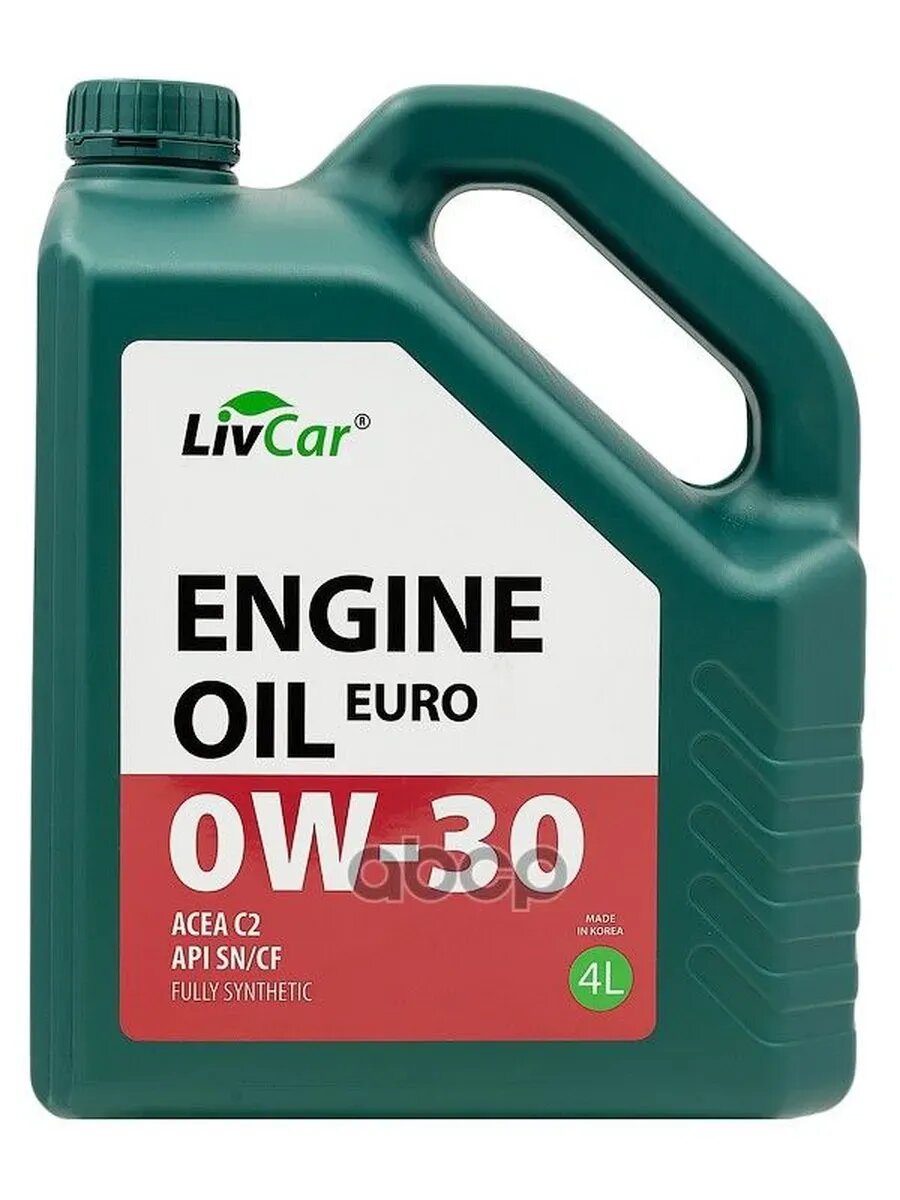 LivCar 0W-30 Euro C2 Sn/Cf (4Л)