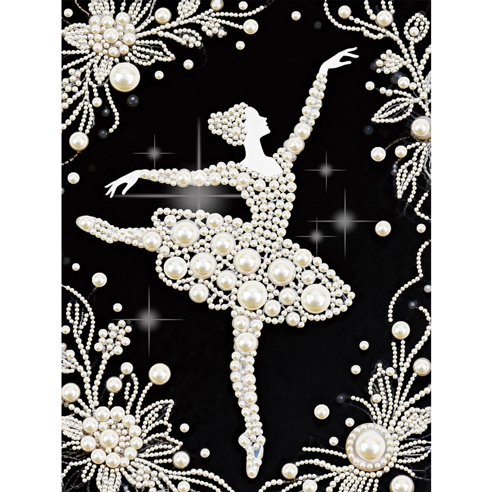 Набор для жемчужной живописи JOCESTYLE 30x40 см Dance Girl