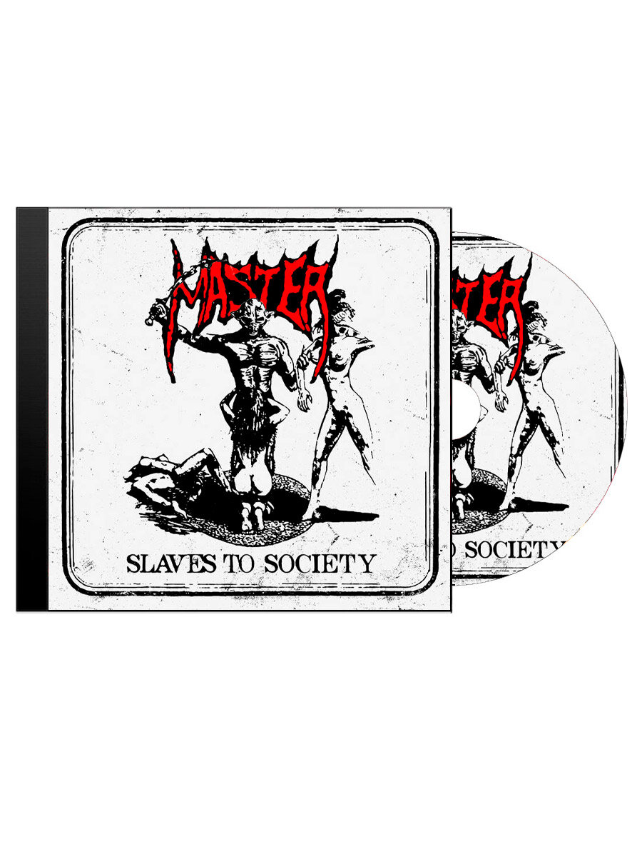 MASTER - Slaves To Society, музыкальный компакт-диск, Fono, Death Metal / Thrash Metal, Россия
