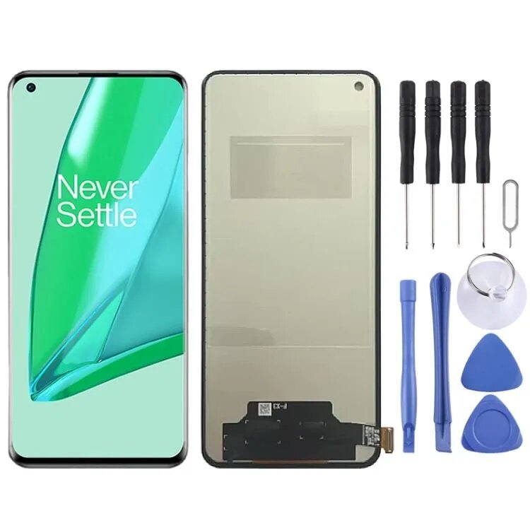 Для LCD -экрана OnePlus 9 Pro TFT с полной сборкой Digitizer, не поддерживающей идентификацию отпечатков пальцев