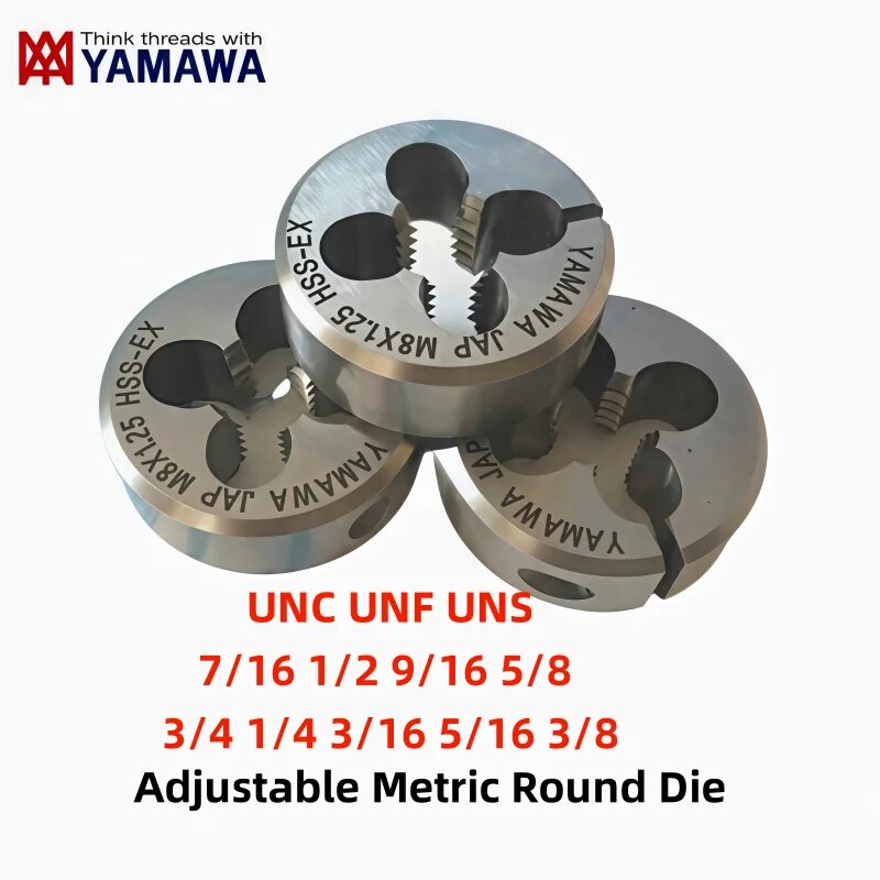 YAMAWA Матрица резьбы UNF 7/16-20 регулируемая