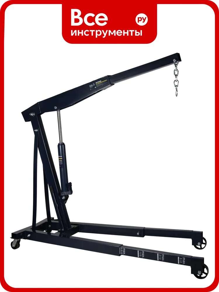 Гаражный гидравлический кран Optimus (13525) heavy duty г/п 3 тонны OPT-403C