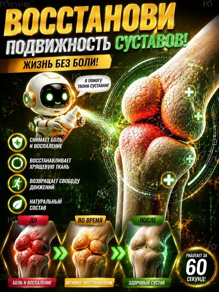 Спрей для суставов, коленей и связок, уход за кожей, расслабление мышц, легкое нанесение, быстро впитывается(1 флакон)30МЛ