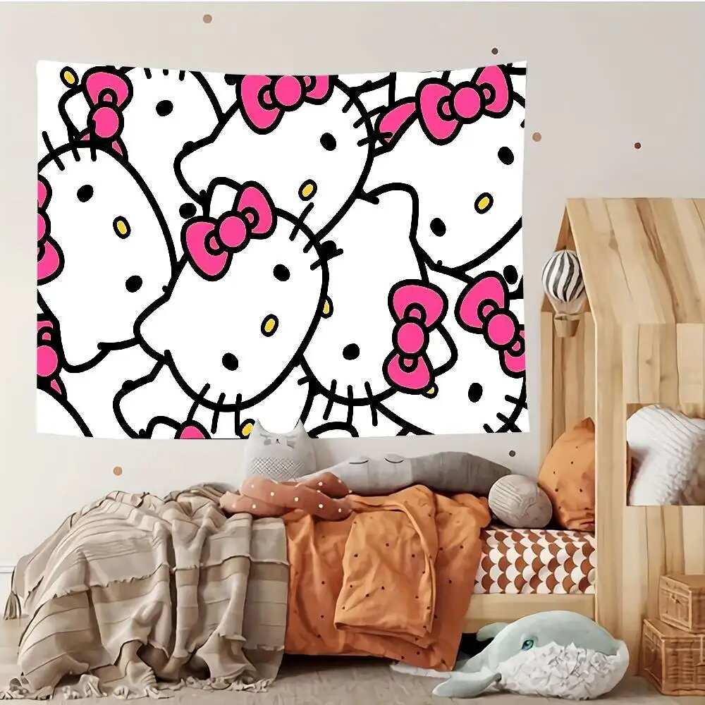 Гобелен Mesuca Hello Kitty из полиэстера 80x130cm, z5